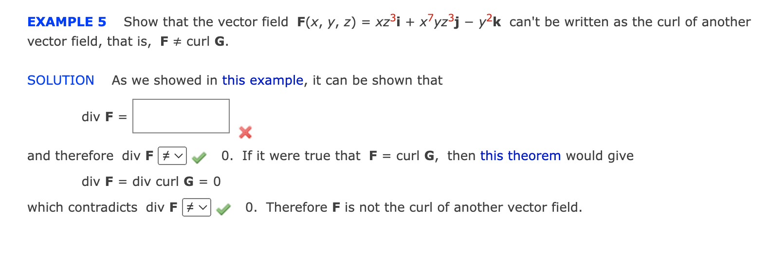 [Solved]: EXAMPLE 5 Show that the vector field ( mathbf{