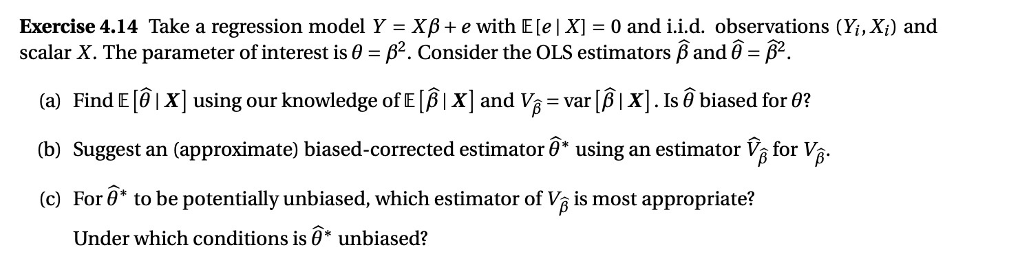 Solved I would like to know the answer for Bruce Hansen | Chegg.com