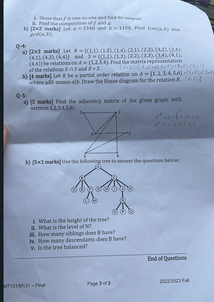 [Solved]: solve these questions with explanation 1.