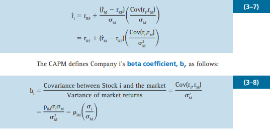 Solved (5) The correlation coefficient of the market | Chegg.com