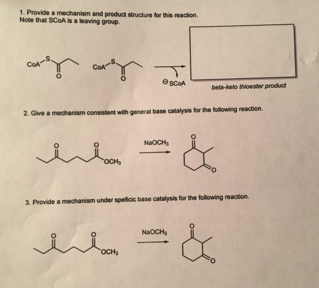 Solved 1. Provide a mechanism and product structure for this | Chegg.com