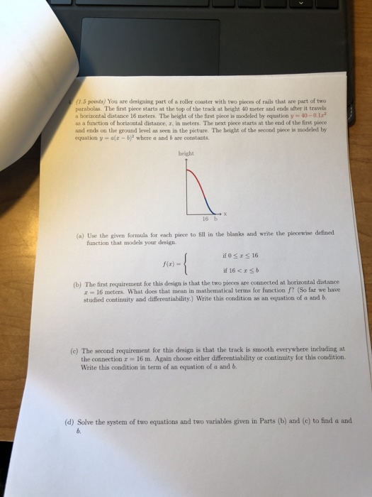 Solved (1.5 points) You are designing part of a roller | Chegg.com