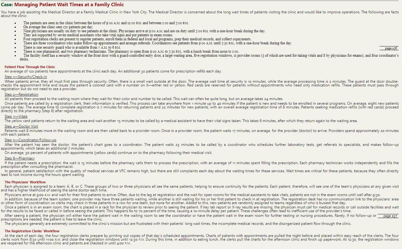 Solved 3. Calculate the average wait and time in service | Chegg.com
