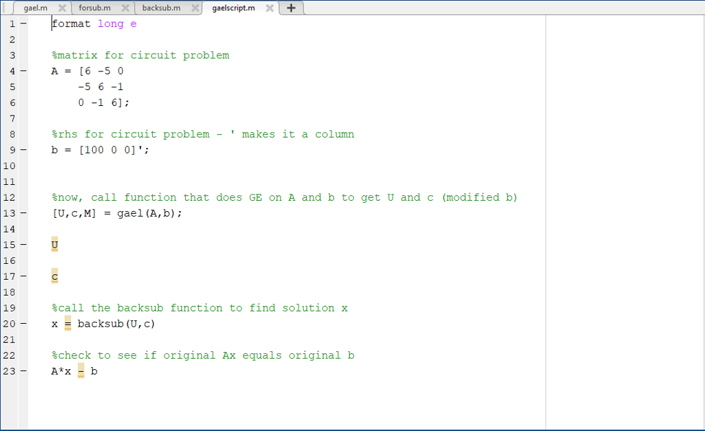 MATLAB Problems: 1) In this problem, you will convert | Chegg.com
