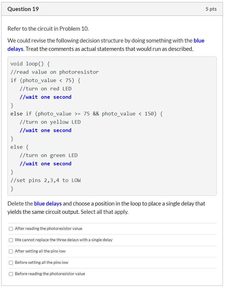Solved Problem 10 Use the following circuit to answer the | Chegg.com
