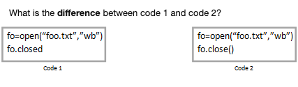 Solved What is the difference between code 1 and code 2? | Chegg.com