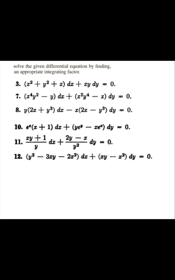 Solved solve the given differential equation by finding, an | Chegg.com