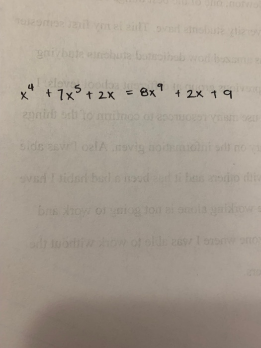 Solved a. How many non-real roots does your | Chegg.com