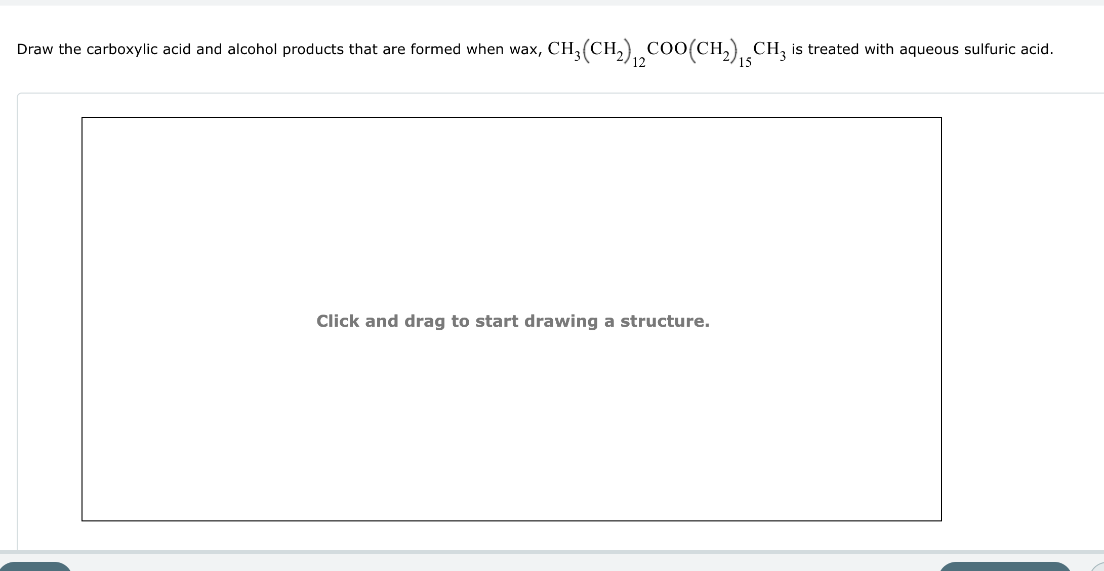 Solved Draw the carboxylic acid and alcohol products that | Chegg.com