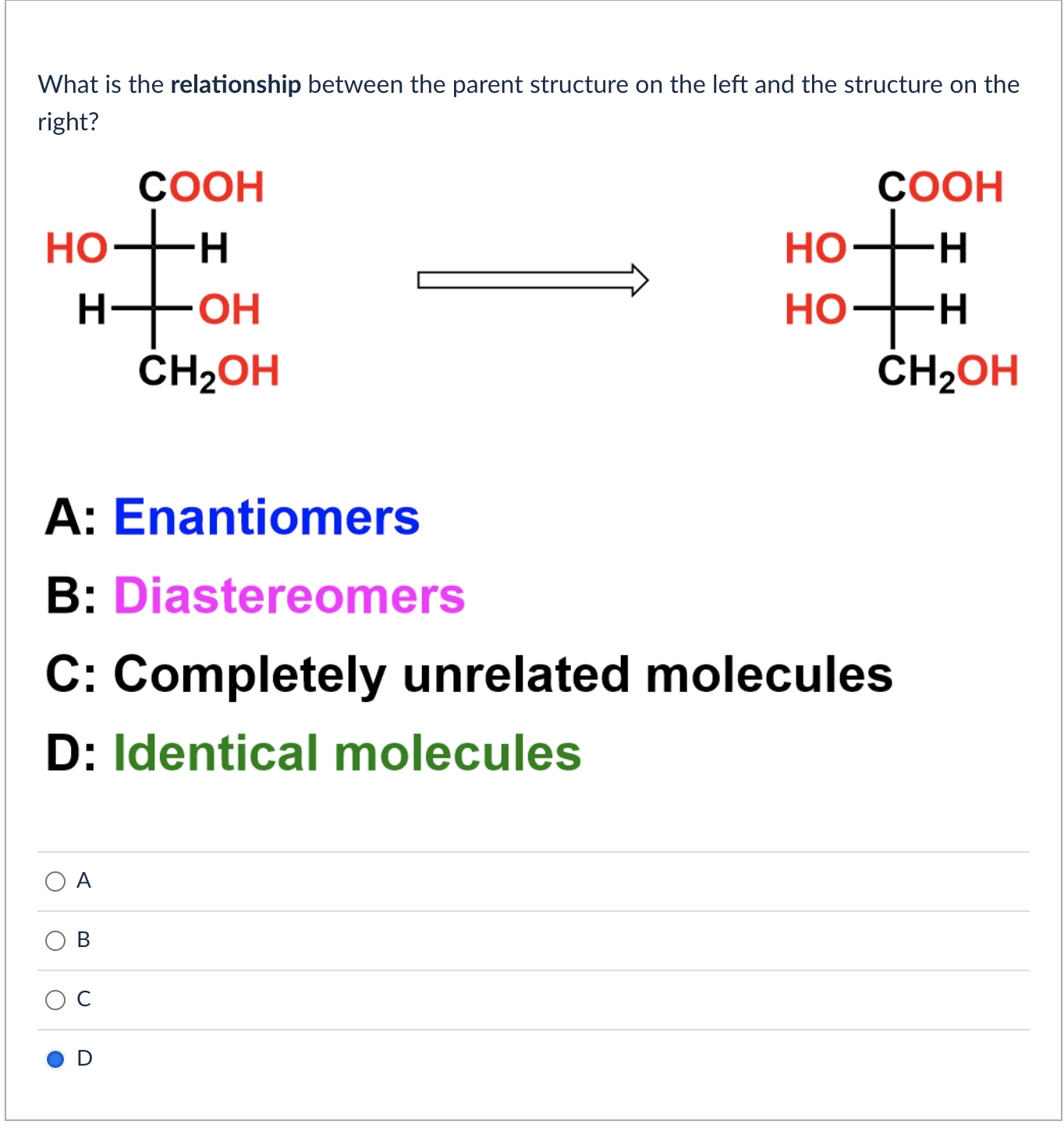 Solved What is the relationship between the parent structure | Chegg.com