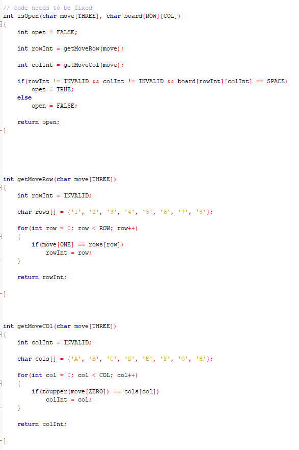 Solved C Programming. Will you fix and update the | Chegg.com