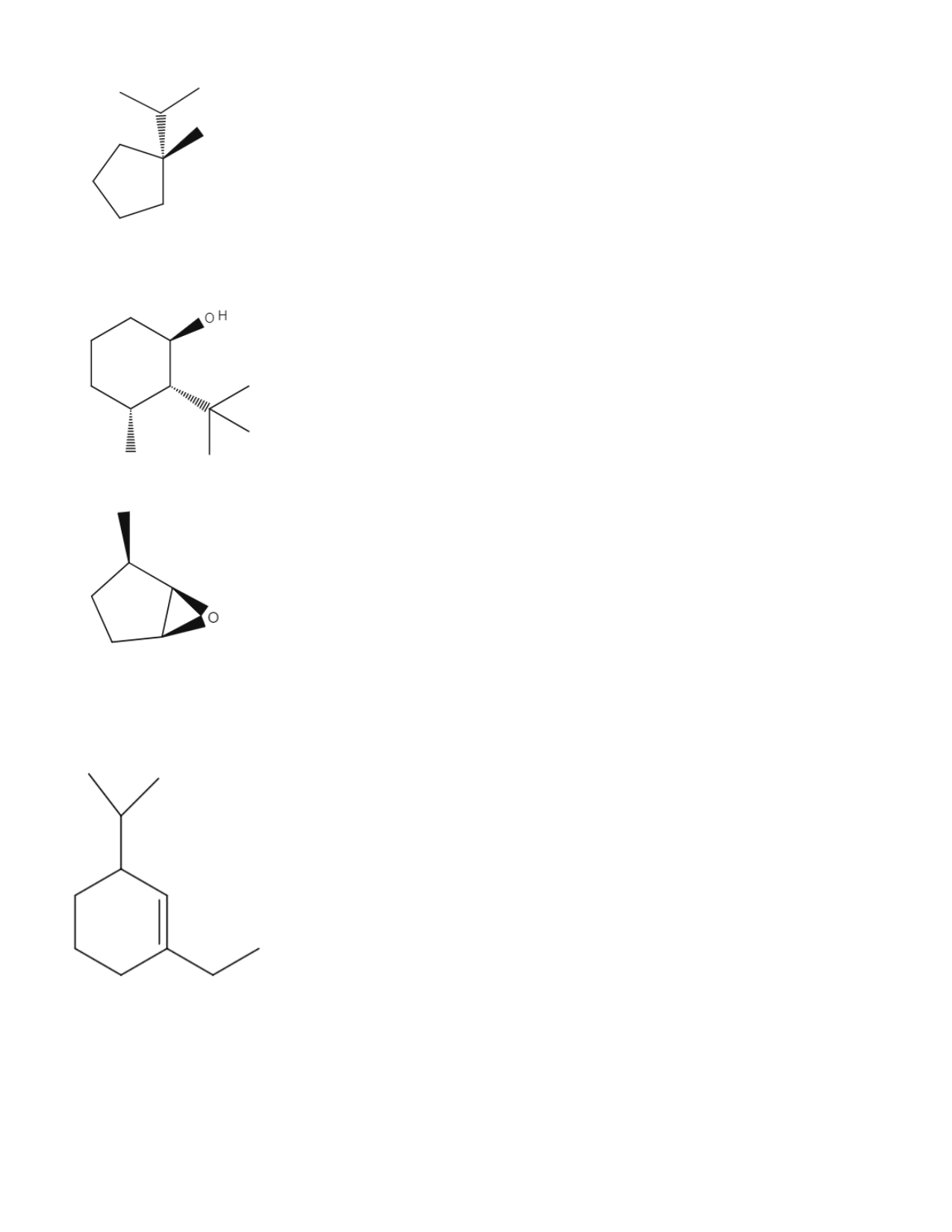 Solved Write the IUPAC names for the following compounds | Chegg.com