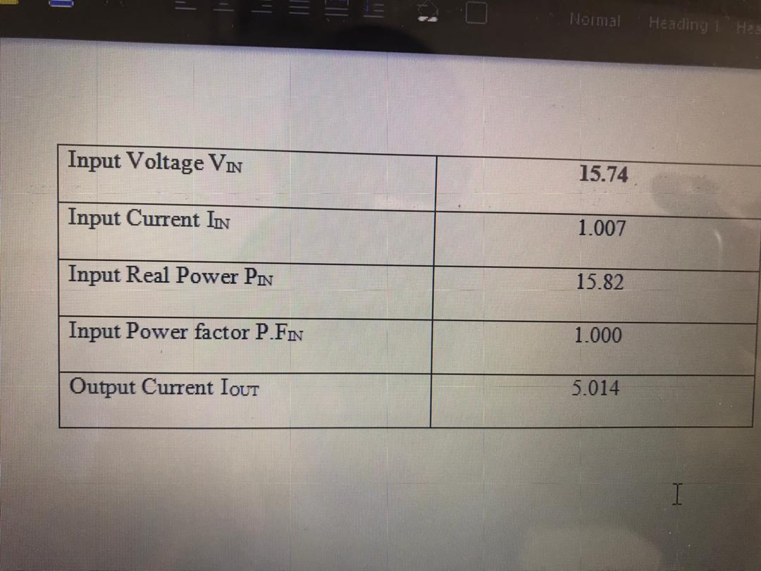 Solved used the table below to calculate R1+R2' ,Zeq and X1 | Chegg.com