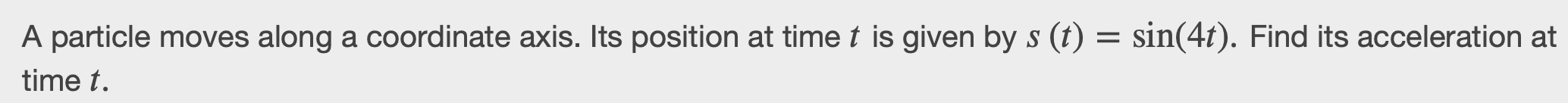 Solved A particle moves along a coordinate axis. Its | Chegg.com