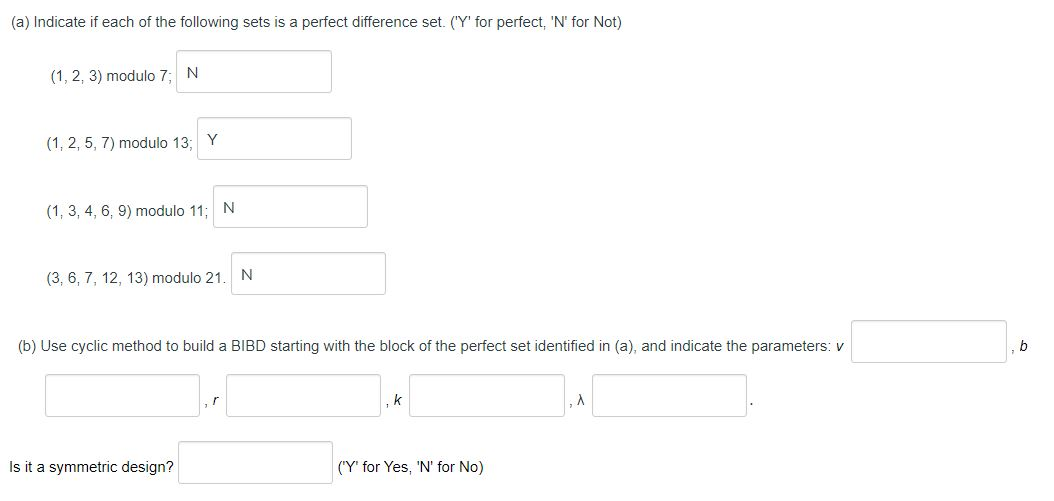 Solved (a) Indicate if each of the following sets is a | Chegg.com
