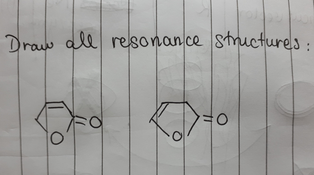 Solved Draw all resonance structures: :O | Chegg.com