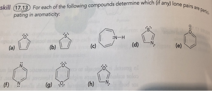 Solved skill 17.13 For each of the following compounds | Chegg.com