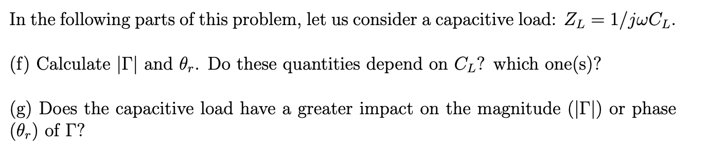 Solved In the following parts of this problem, let us | Chegg.com