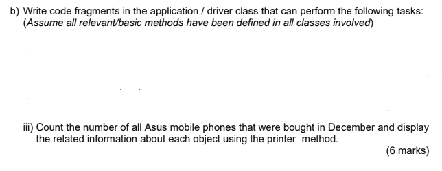 Solved Given the following template of abstract superclass | Chegg.com