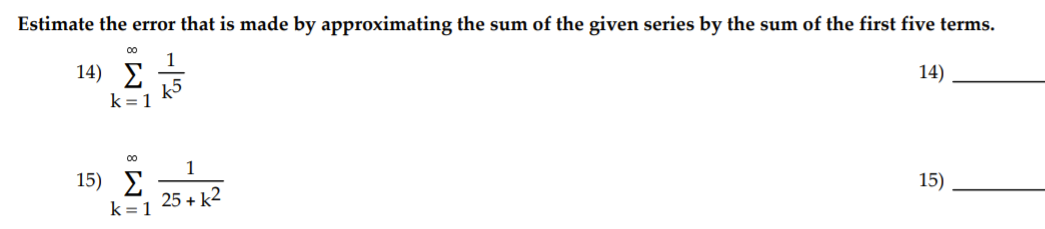 Solved Estimate the error that is made by approximating the | Chegg.com