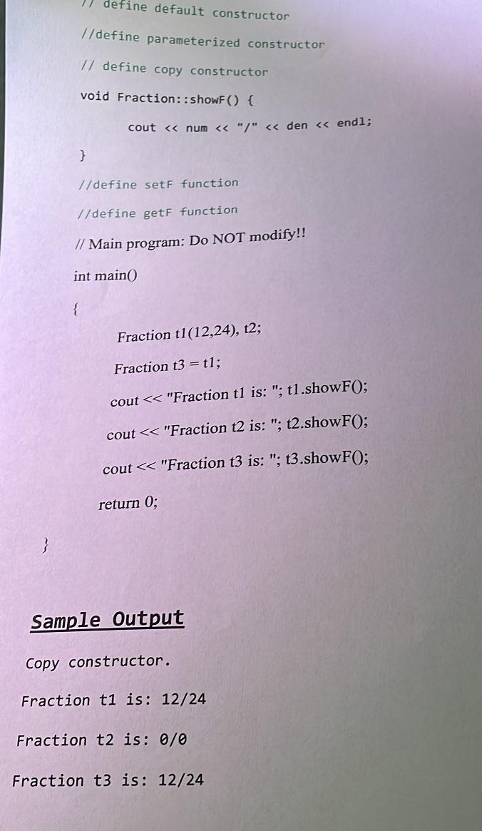 Solved Problem statement: You are required to define a new | Chegg.com