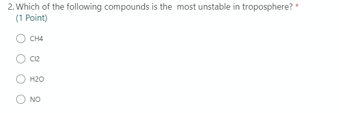 Solved 2. Which of the following compounds is the most | Chegg.com