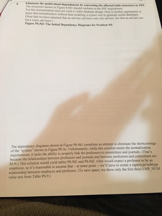 Solved Normalization Activity Assignment #2 spreadsheet. The | Chegg.com