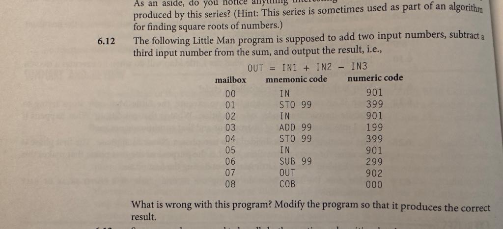Solved produced by this series? (Hint: This series is | Chegg.com