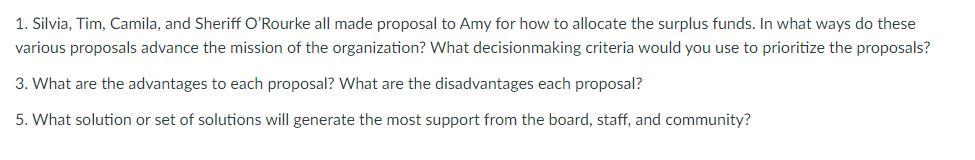 Solved SPOILS OF A BUDGET SURPLUS Amy Jefferson was | Chegg.com