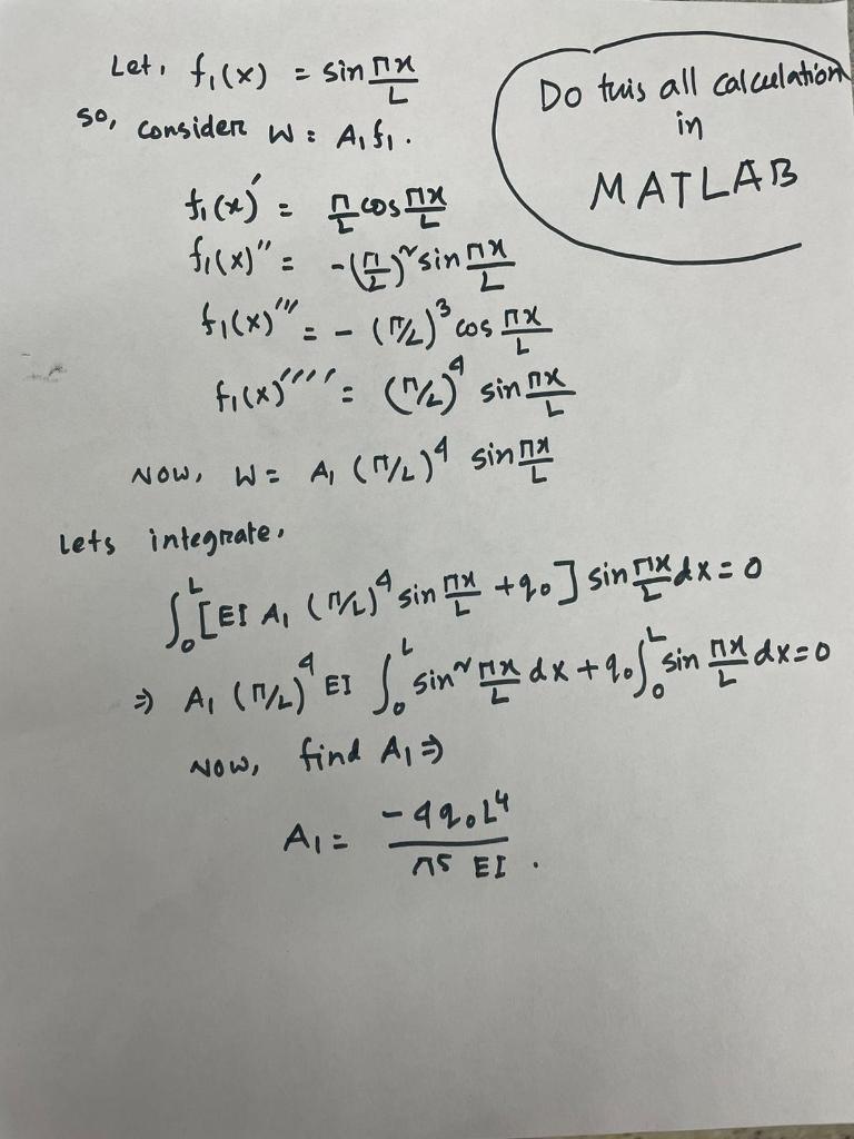 Solved Let, f1(x)=sinLπx Do tuis all calculation so, | Chegg.com