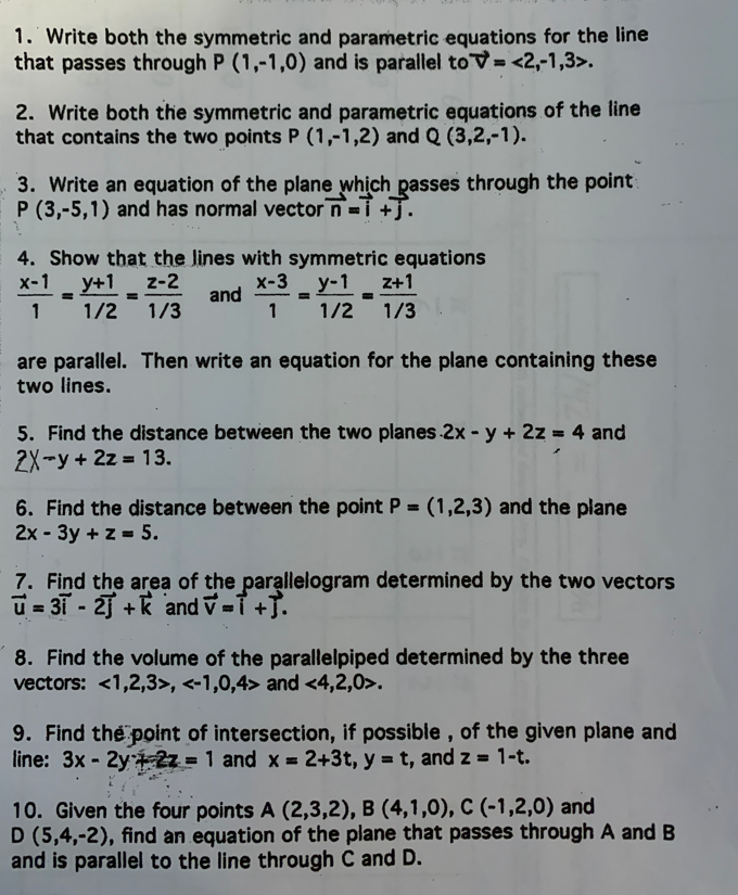 Solved Hi! Please answer questions 1 - 10, showing all work. | Chegg.com Solved Hi! Please answer questions 1 - 10, showing all work. | Chegg.com