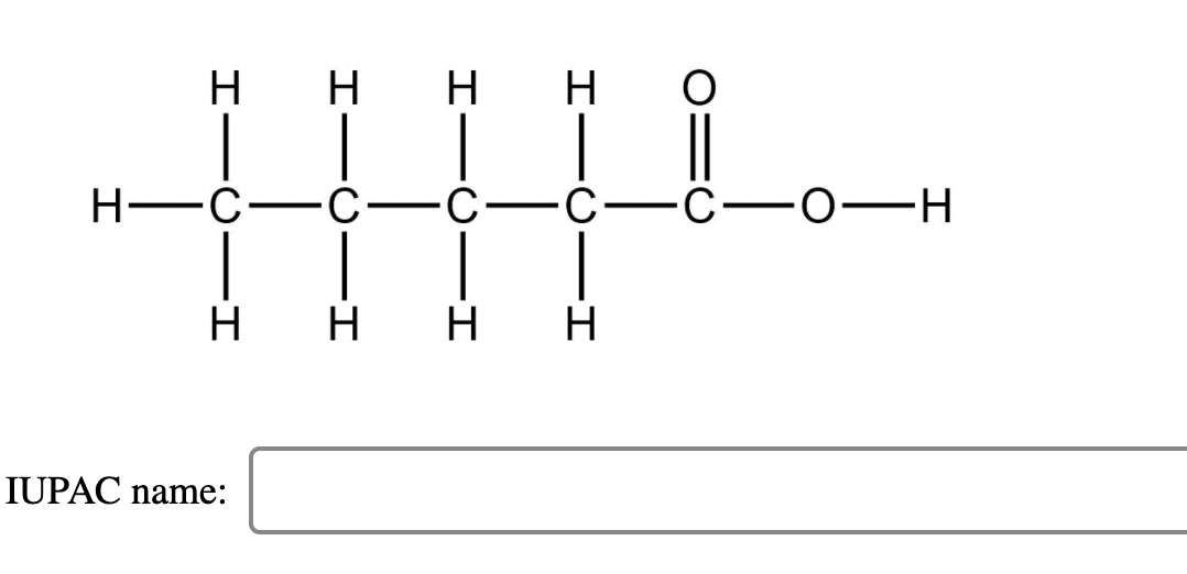 Solved IUPAC name: IOI H H H I-0-I I-0-I I-0-I OSU | Chegg.com