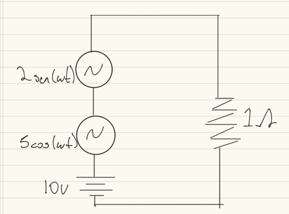 Solved Find the active power for each of the components in | Chegg.com