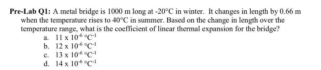 Solved Pre-Lab Q5: According to the information on the | Chegg.com