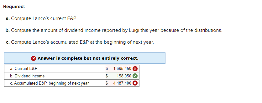 Solved Lanco Corporation, an accrual-method corporation, | Chegg.com