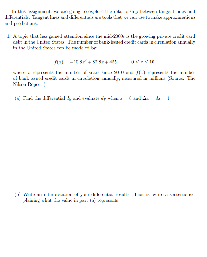 Solved In this assignment, we are going to explore the | Chegg.com