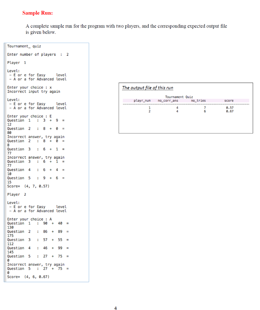 Solved Problem Definition We Want To Write A Python Program