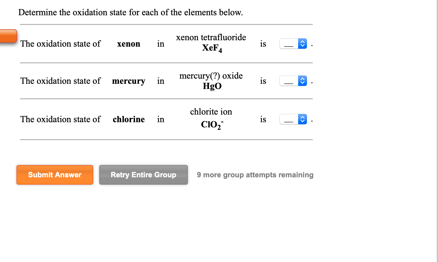 Solved Use the rules (in order) to assign oxidation numbers | Chegg.com
