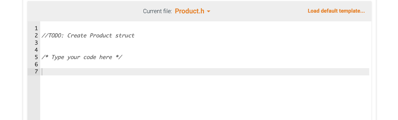 Solved Given main0, build a struct called Product that will | Chegg.com