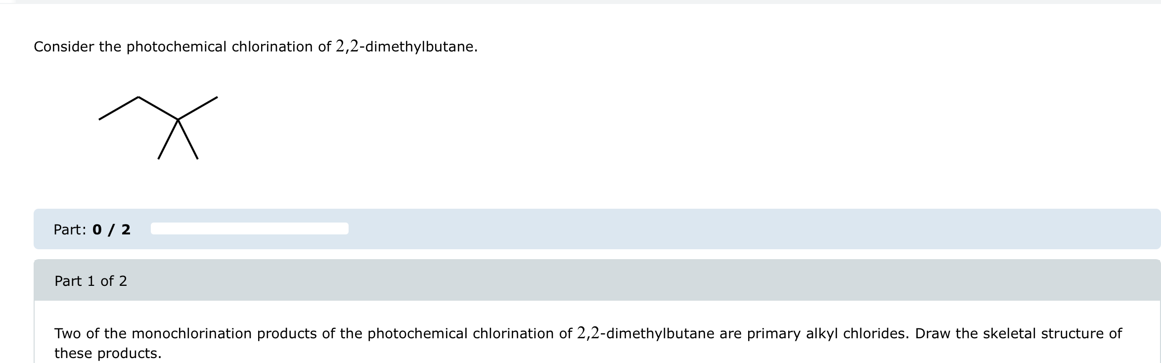 Consider the photochemical chlorination of | Chegg.com