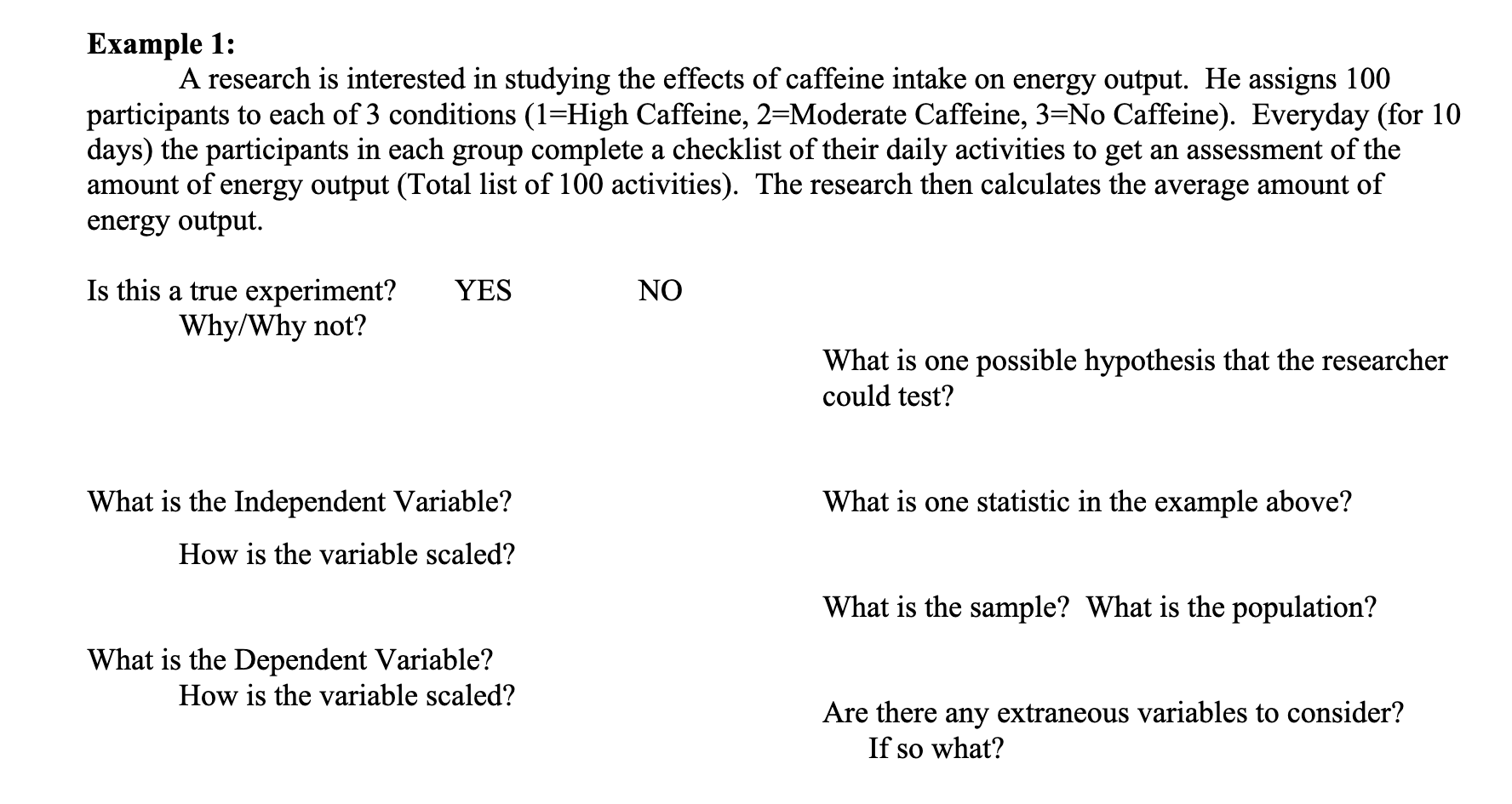 Solved Example 1 A Research Is Interested In Studying The Chegg