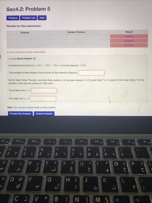 Solved Sec4.2: Problem 5 Previous Problem ListNeodt Results | Chegg.com