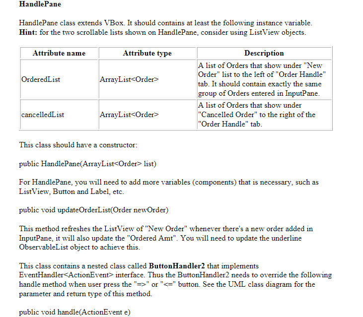 Solved Hi, I need help writing code for Java. Here are | Chegg.com