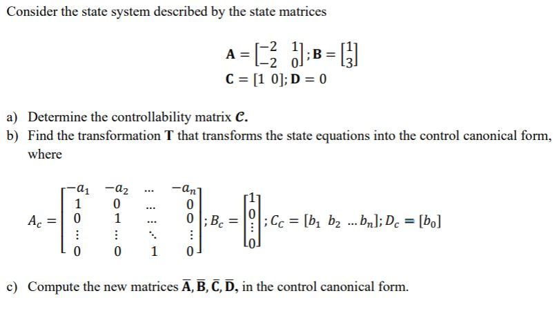 Solved Consider the state system described by the state | Chegg.com