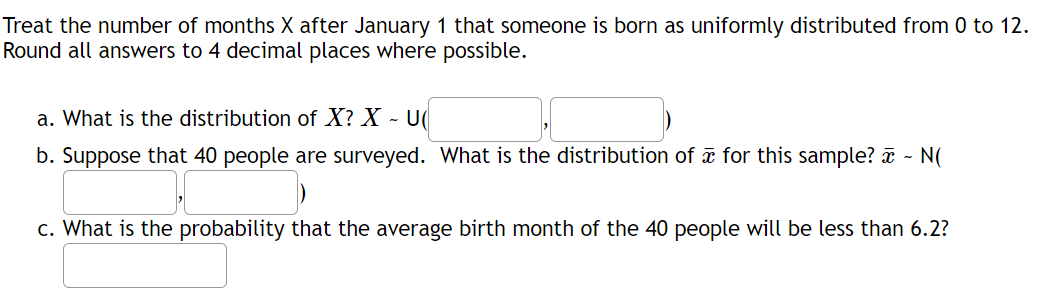 Solved Freat the number of months X after January 1 that | Chegg.com