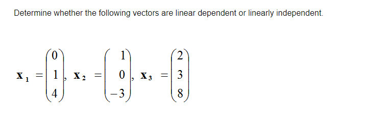 Solved Find all possible solutions of the following linear | Chegg.com