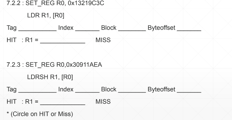 Solved From the data in 16-entry direct mapped cache block | Chegg.com