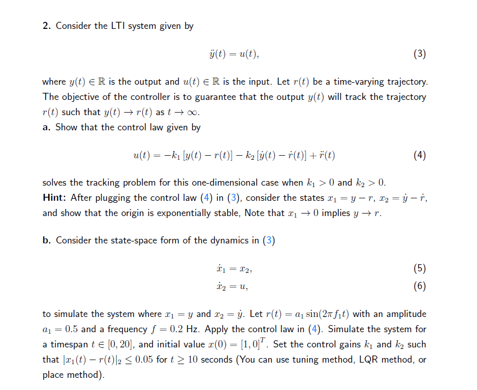 Course- Non - Linear Systems.Please solve the | Chegg.com