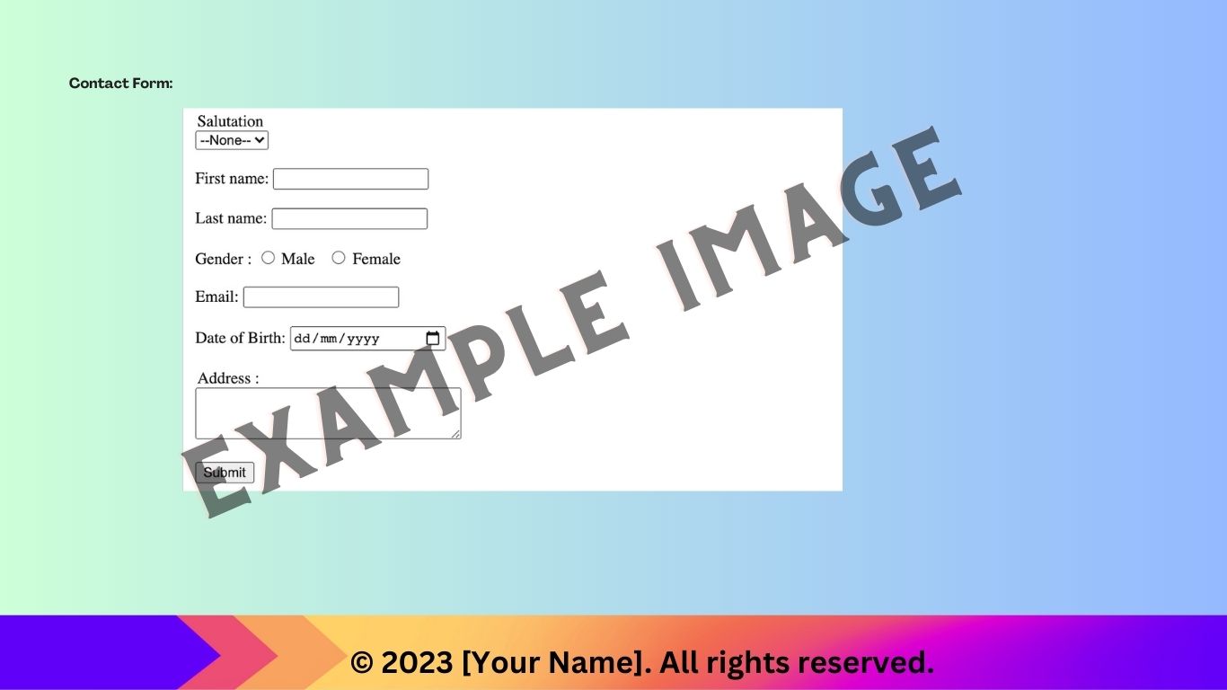 Solved WELCOME TO MY PORTFOLIO About me Hi, I'm John Doe. | Chegg.com