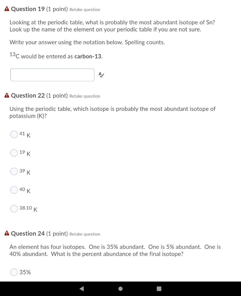 Solved A Question 19 (1 point) Retake question Looking at | Chegg.com